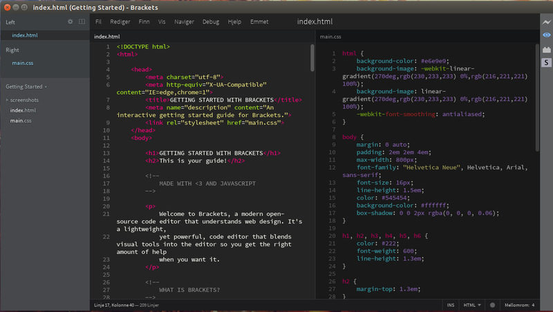 Brackets : precios, funciones y opiniones