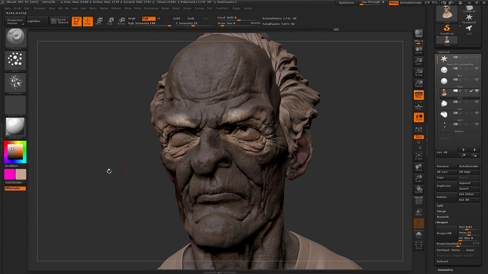 ZBrush Modelado 3D