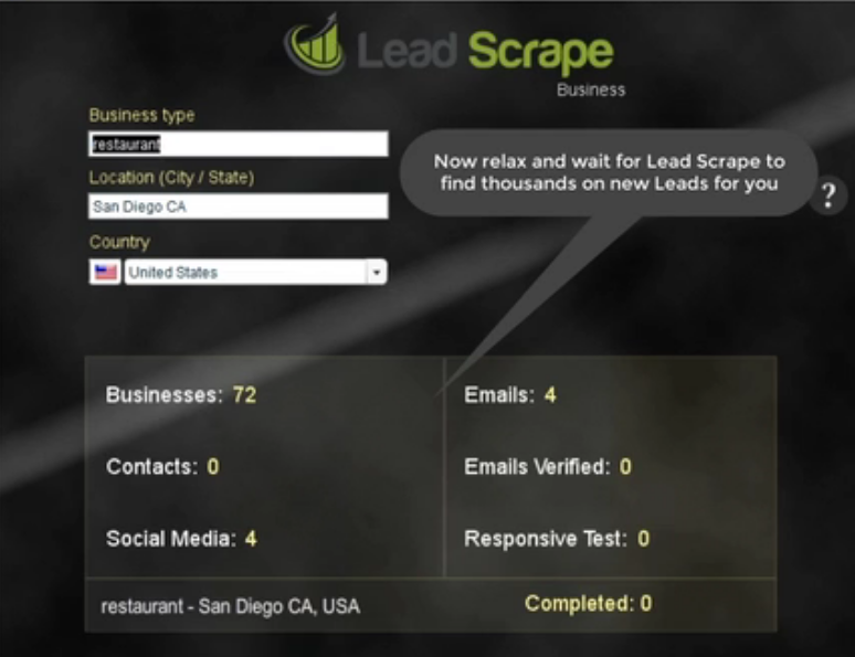 Lead Scrape
